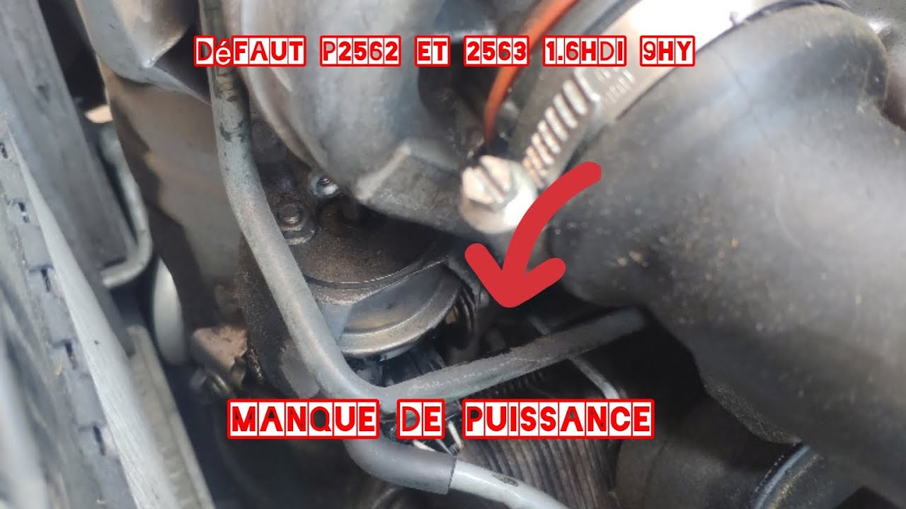 Code défaut 🚙⚡️p2562/p0299/p0487 Peugeot Cetroen défaut turbo ...