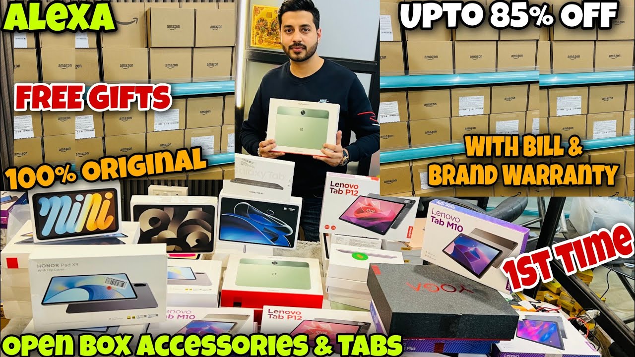 Open Box Accessories & Tabs | Upto 85% OFF | FREE Gifts | 100% Original ...