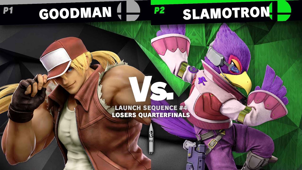 Launch Sequence #4 - GoodMan (Terry) vs. Slamotron (Falco) SSBU ...