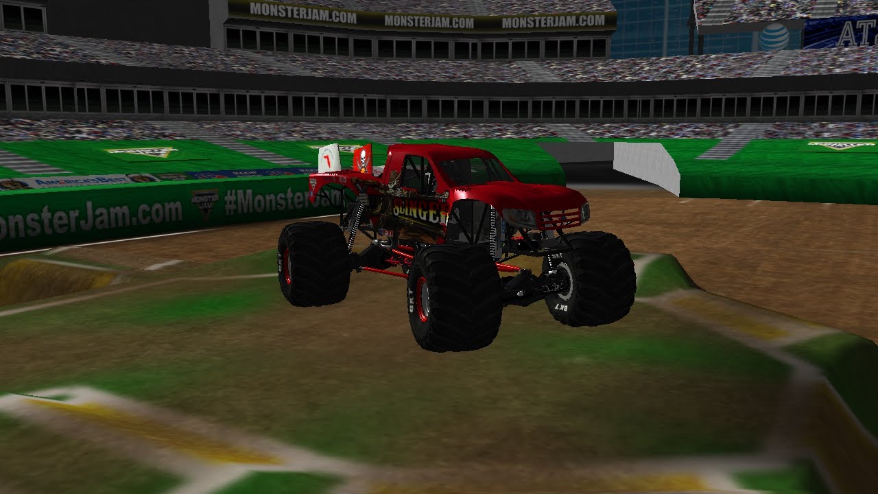 (Scott Hartsock Tribute) Rigs of Rods Monster Jam Slinger @ Arlington ...