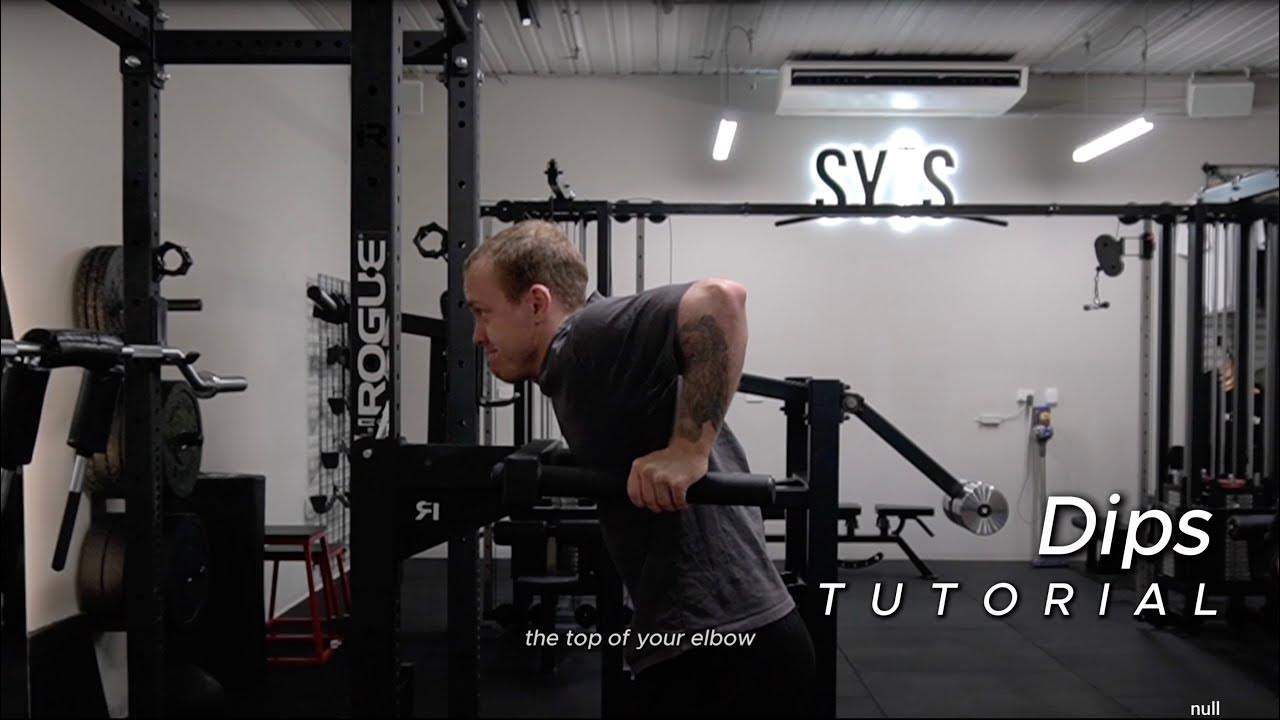 Dips - tutorial - YouTube