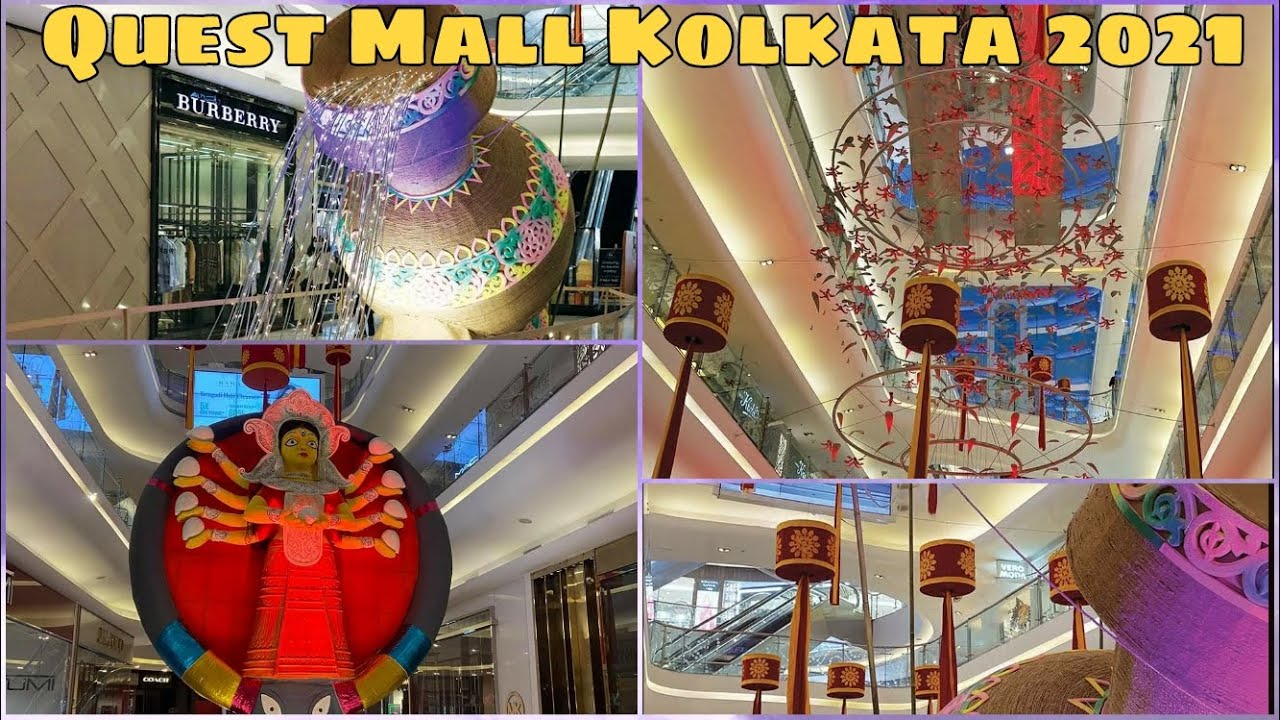 Quest Mall Durgapuja || Quest Mall Kolkata,West Bengal || Luxury Mall ...