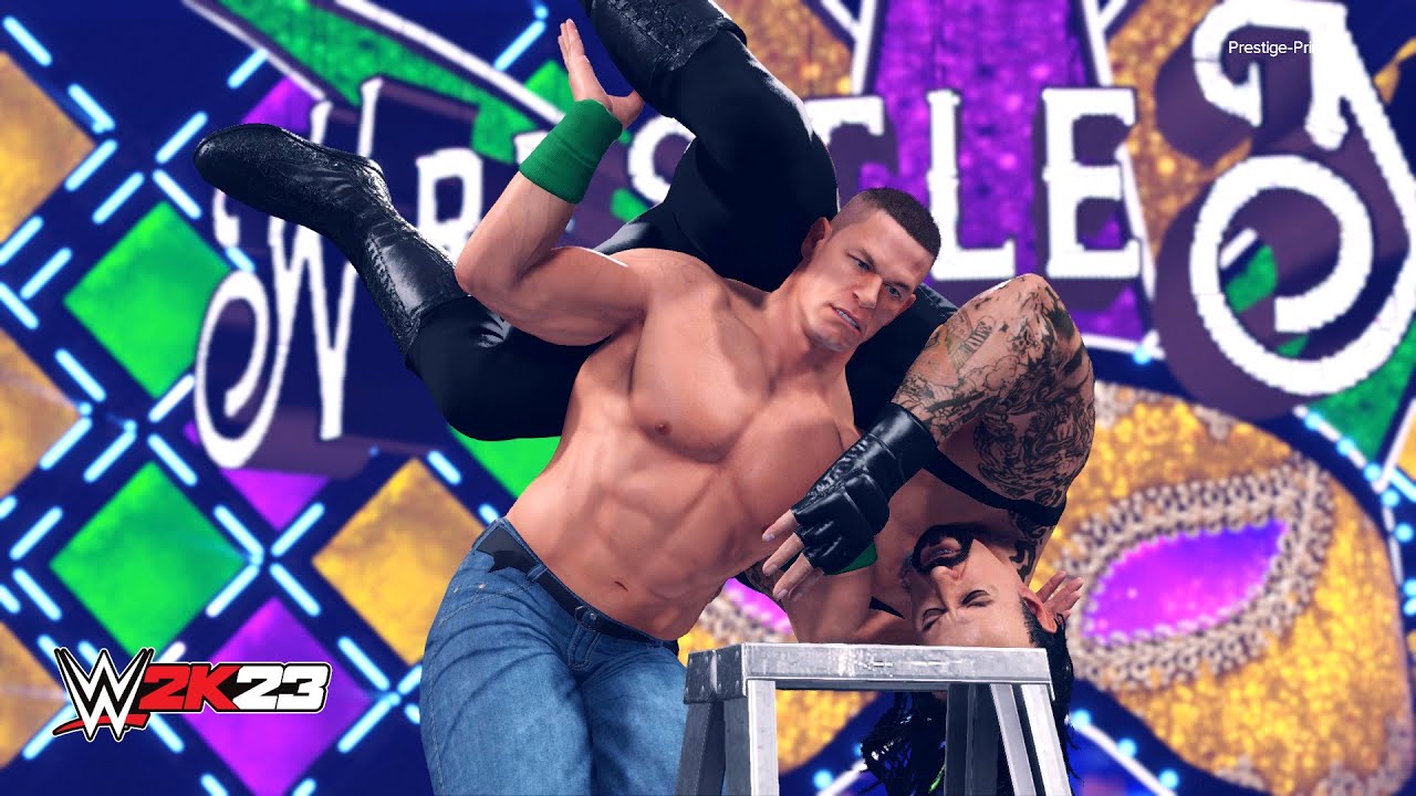 WWE 2K23 - John Cena AA Compilation! - YouTube