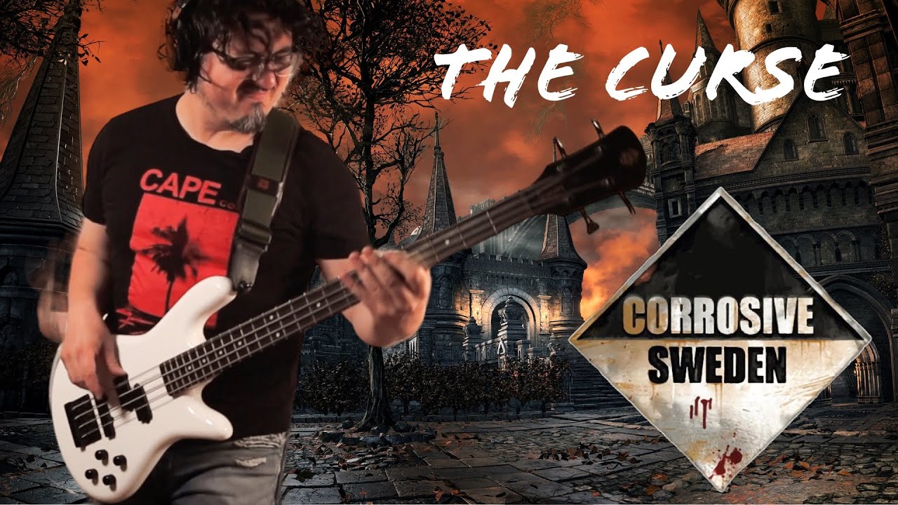 Corrosive Sweden - The Curse Bass Cover - YouTube