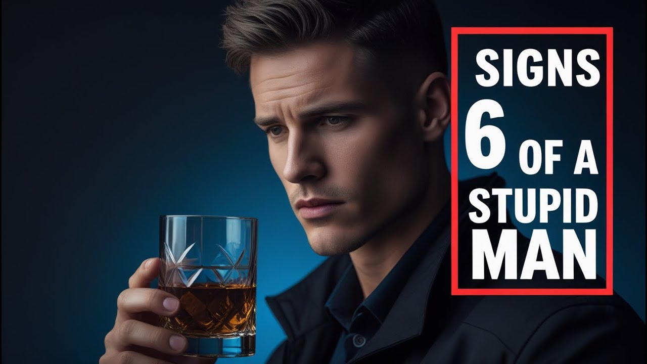 6 Signs Of A STUPID Man - Stoicism - YouTube