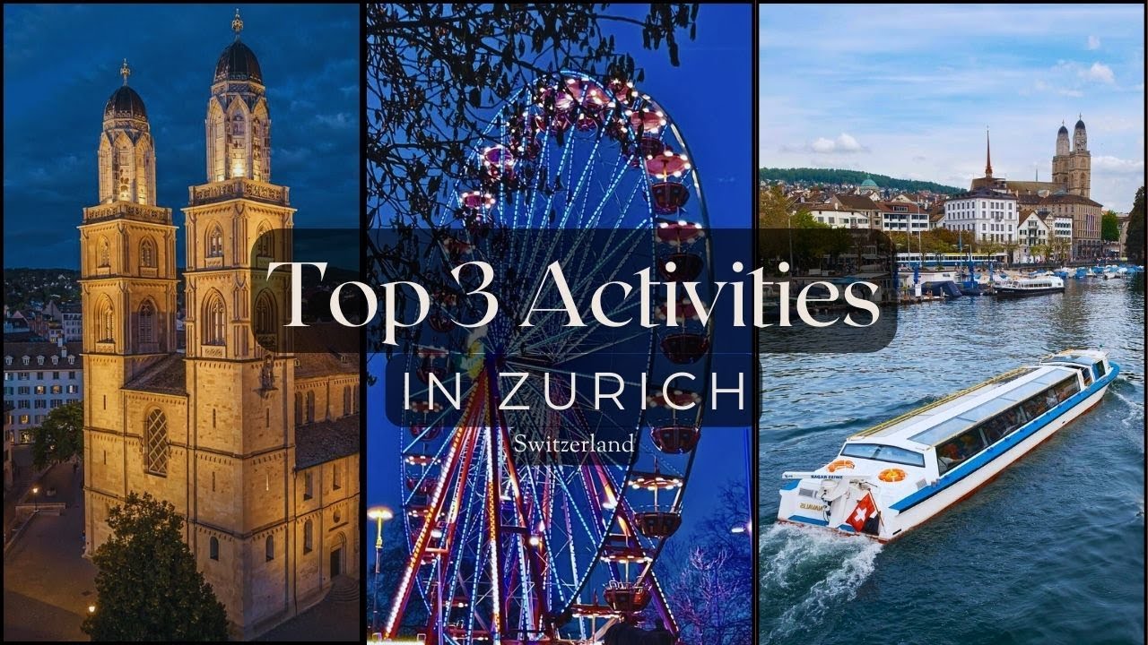 Zurich, Switzerland: Must-Try Top 3 Activities - YouTube