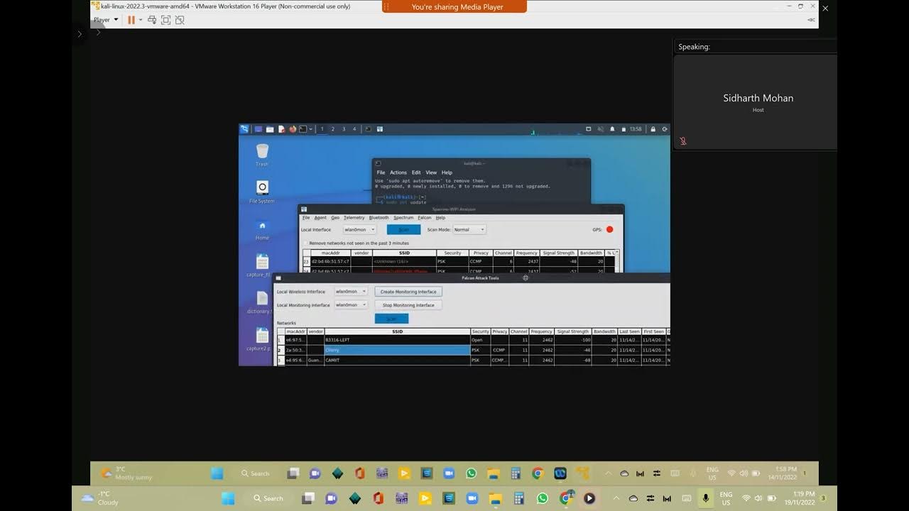 Lab 08 -Deauth using Sparrow WIFI and MITM using WIFI phisher and Airgeddon - YouTube