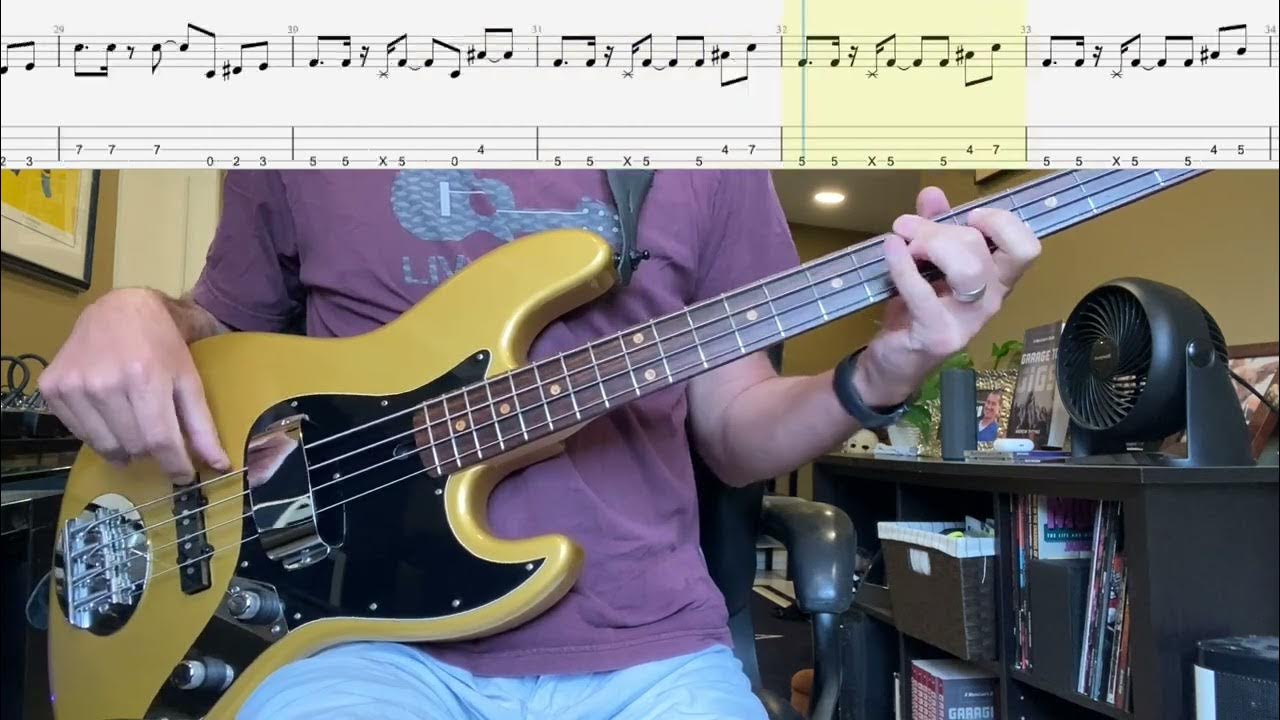 American Girl by Tom Petty and the Heartbreakers Isolated Bass Cover with Tab. - YouTube