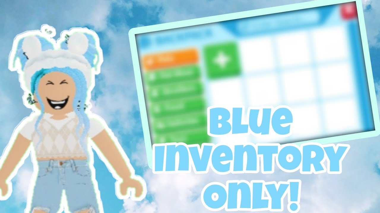 Getting a blue Only Inventory In Adopt Me! - YouTube