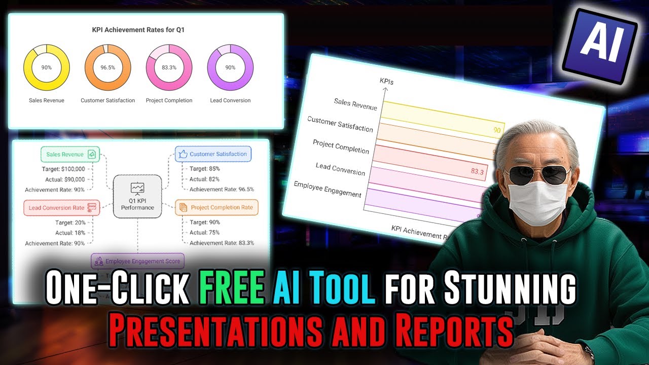 One Click FREE AI Tool for Stunning Presentations and Reports - YouTube