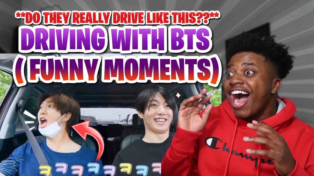 Who Gave Them A LICENSE!!| Driving With BTS (Funny Moments) **HILARIOUS ...