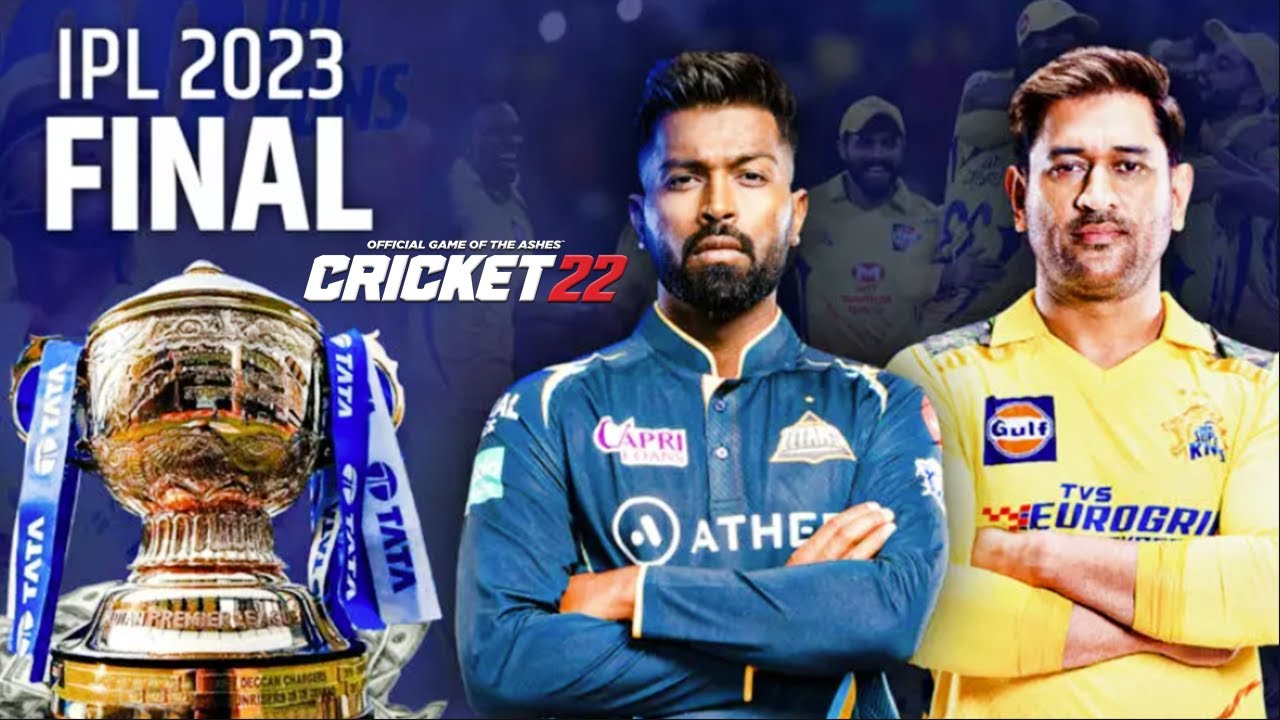Chennai Super Kings vs Gujrat Titans - IPL 2023 FINAL - CRICKET 22 ...