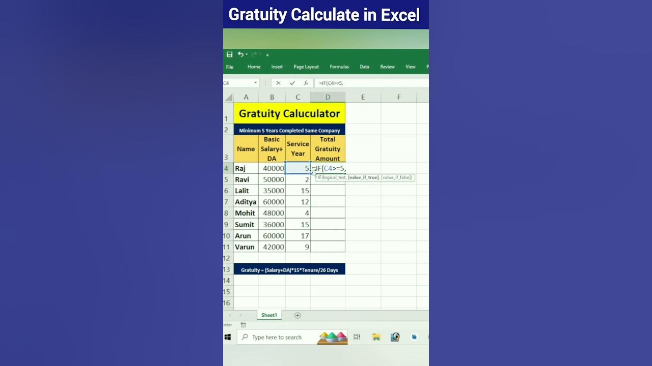 How To Calculate Gratuity In Excel Ll Excel Tips Tricks shorts excel how-to-calculate-gratuity-in-excel-ll-excel-tips-tricks-shorts-excel