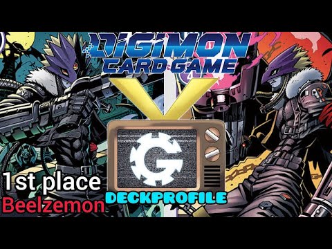 Digimon TCG Beelzemon Cup 1st Place Beelzemon Deck Profile Review ...