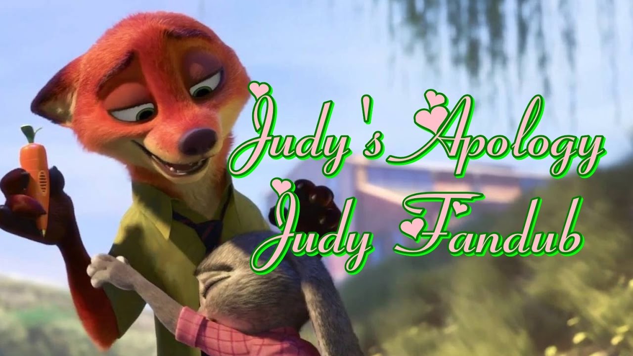 Zootopia ~ Judy's Apology ~ Judy Fandub HD (1080p) - YouTube