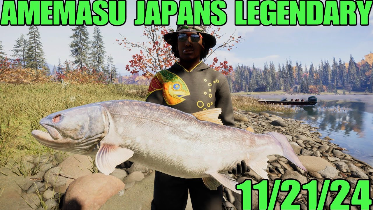 Amemasu Is The Legendary Fish For Japan This Week 11/21/24 - Call Of ...