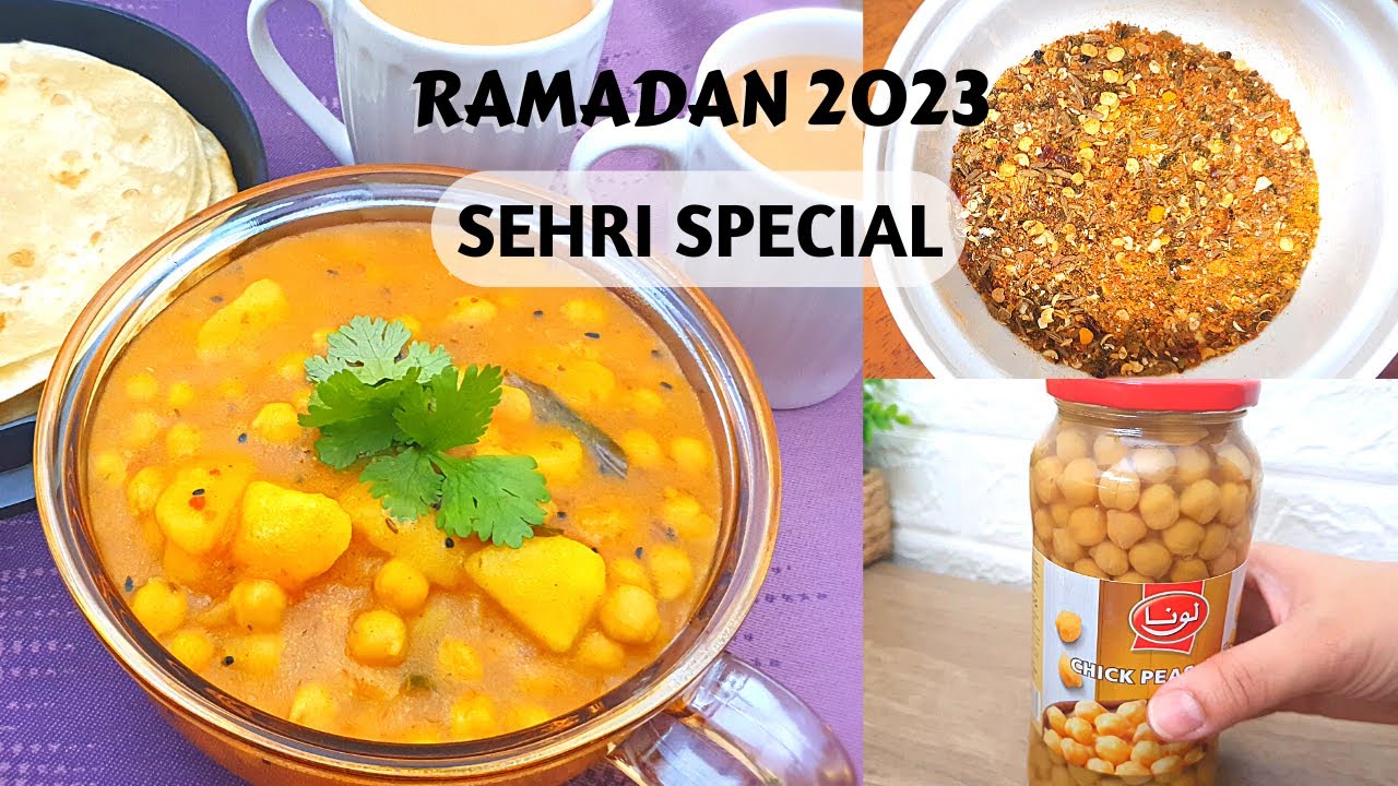 Potato and Chickpeas Curry (Aloo Cholay Ka Salan) Chana Aloo Bhujia ...