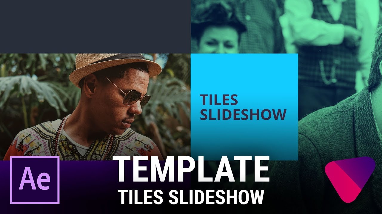 After Effects Template Tiles Slideshow - YouTube