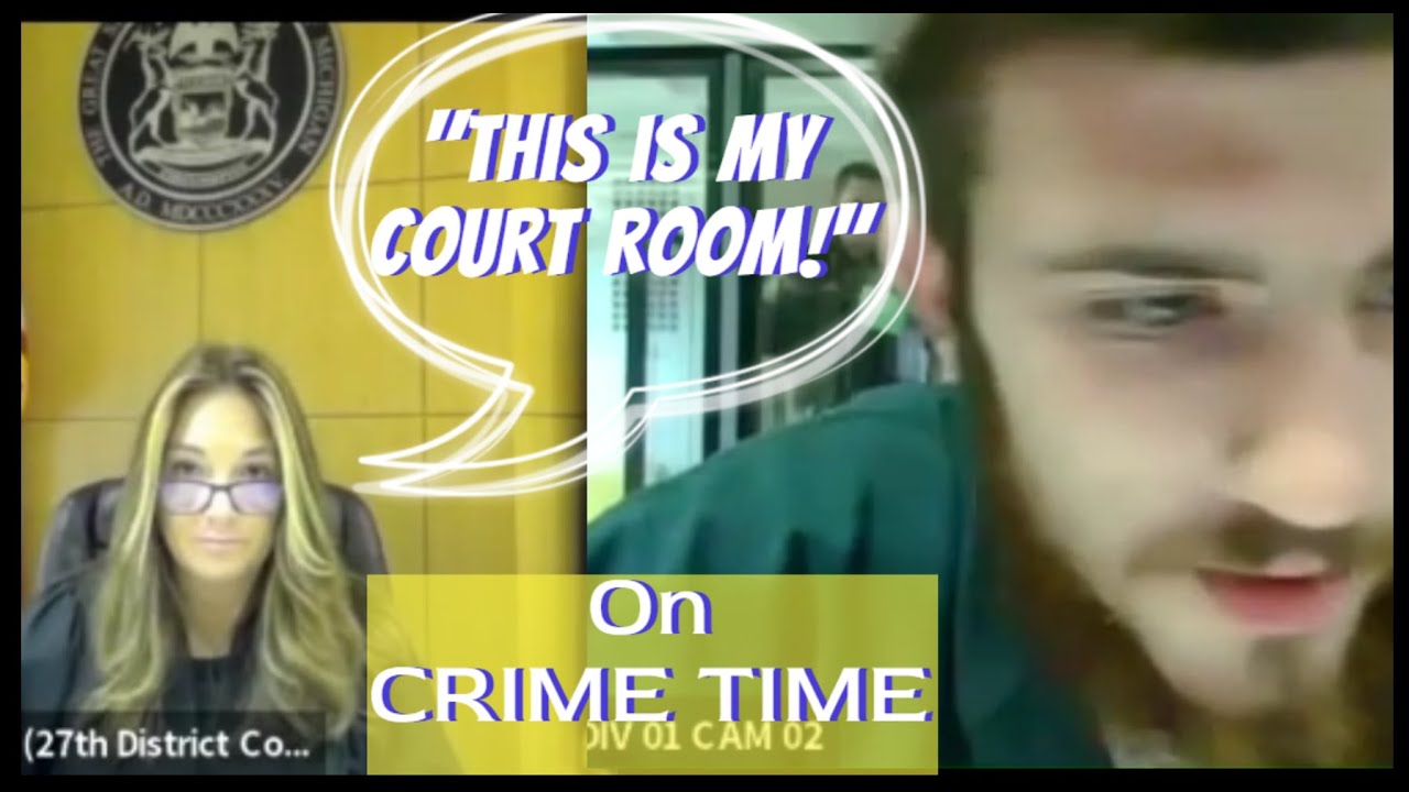 Judge DiSanto "This is MY Court Room!" NO REALLY! on CRIME TIME - YouTube
