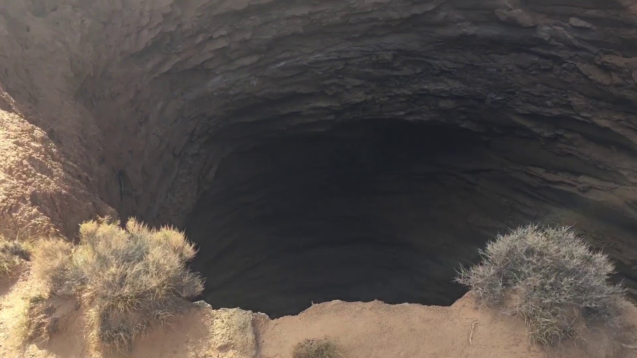 Gypsum Sinkhole at Capitol Reef NP - YouTube