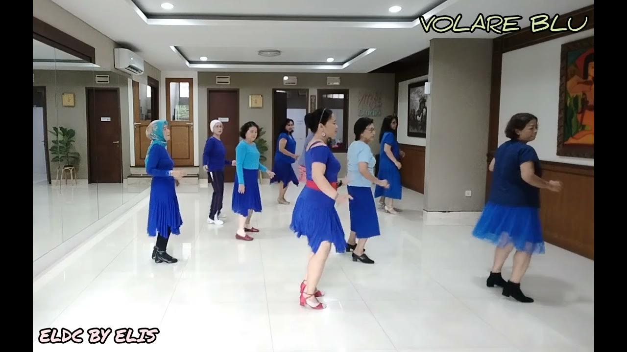 VOLARE BLU - IMPROVER - CHOREO: Kate Sala & Sandra Speck - DEMO ELDC BY ELIS - YouTube