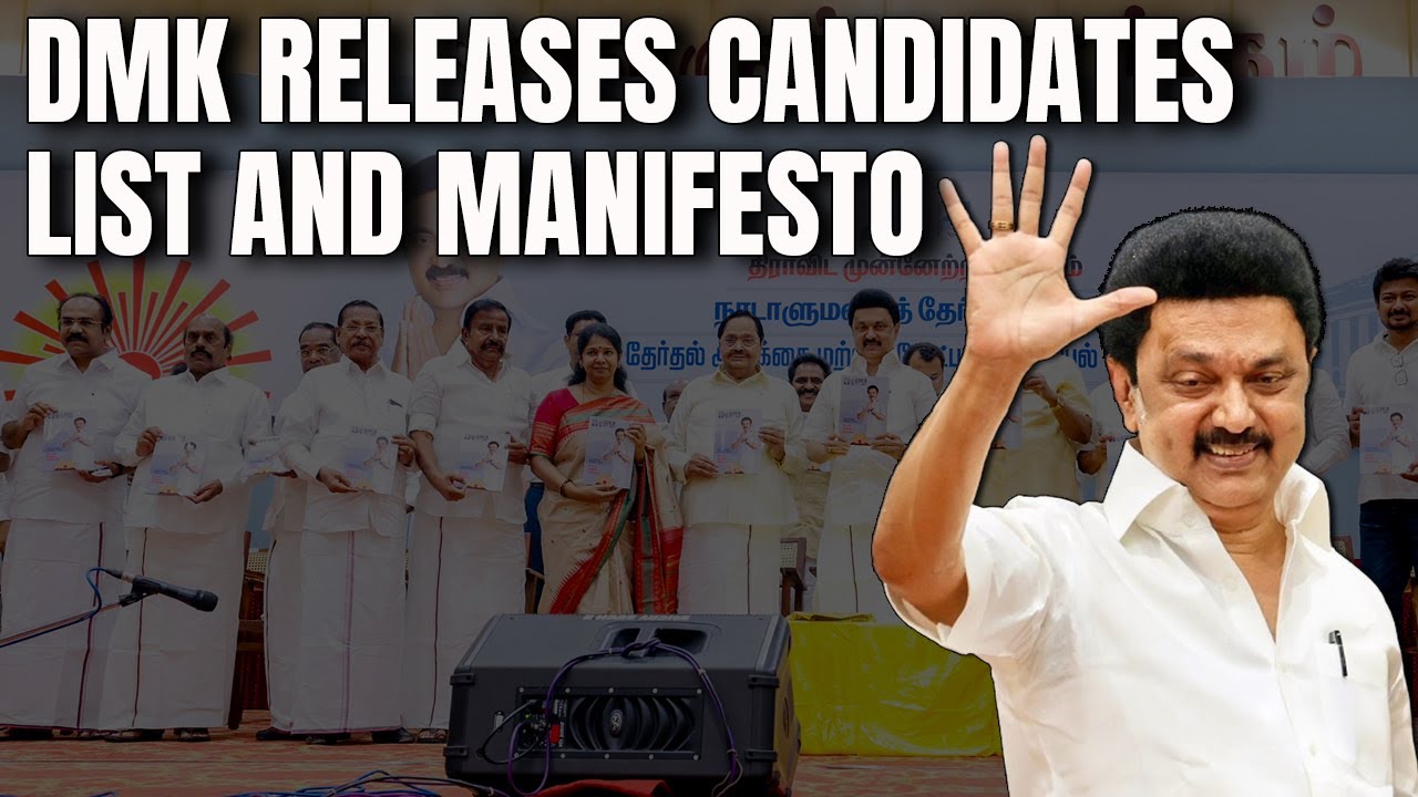 DMK Manifesto | DMK Releases Election Manifesto - A Mix Of Populism ...