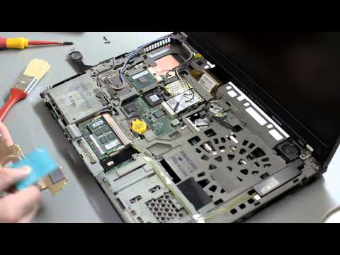 Thinkpad T500 Service - Thermal grease replacement
