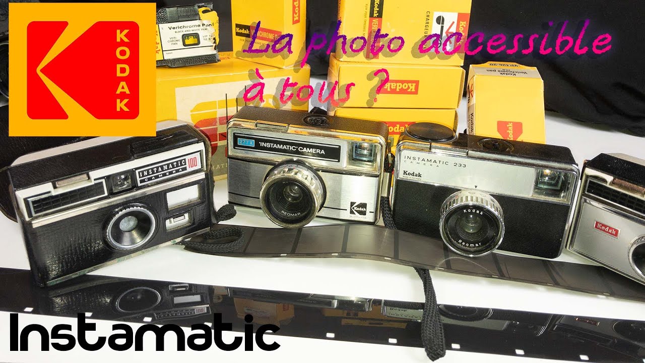 Kodak instamatic : la photos pour amateur en 1963 - YouTube