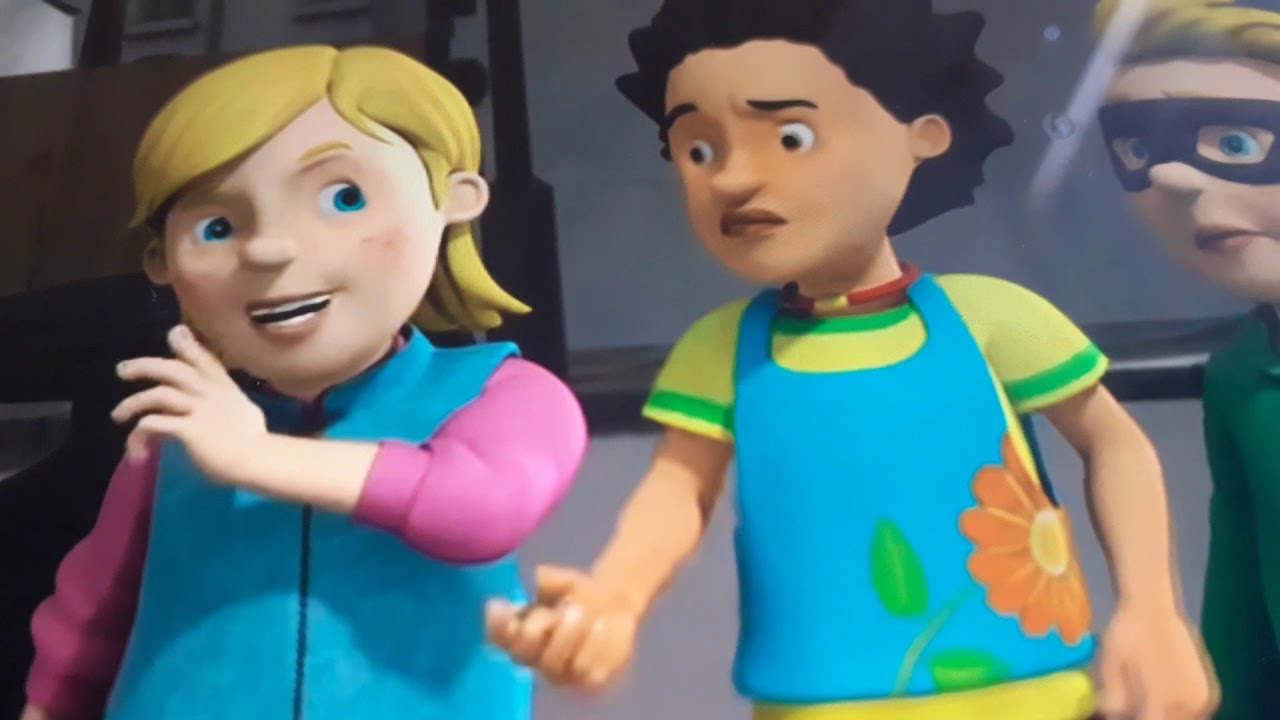 Fireman sam Norman man vs fire dog - YouTube