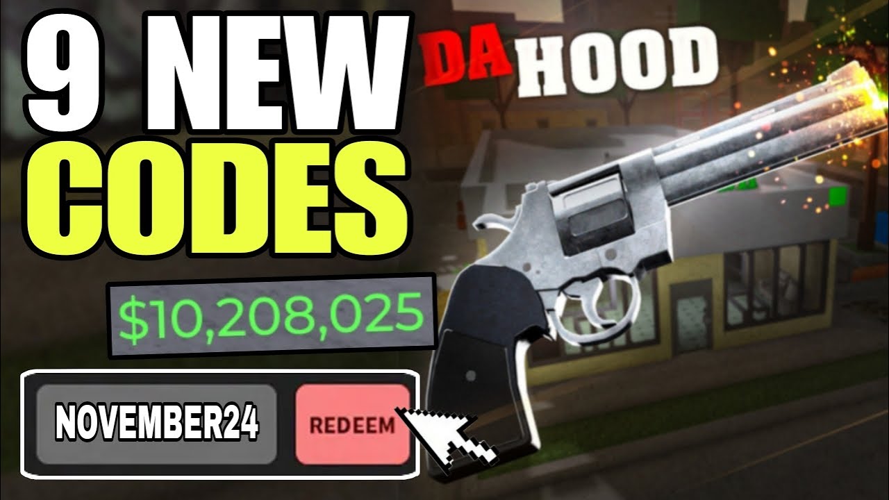 *NEW CODES* ROBLOX DA HOOD CODES 2024 NOVEMBER | DA HOOD CODE | DA HOOD ...
