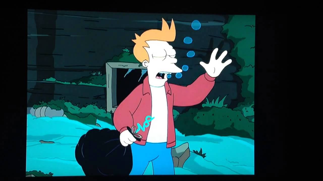 Fry saw a mermaid. - YouTube