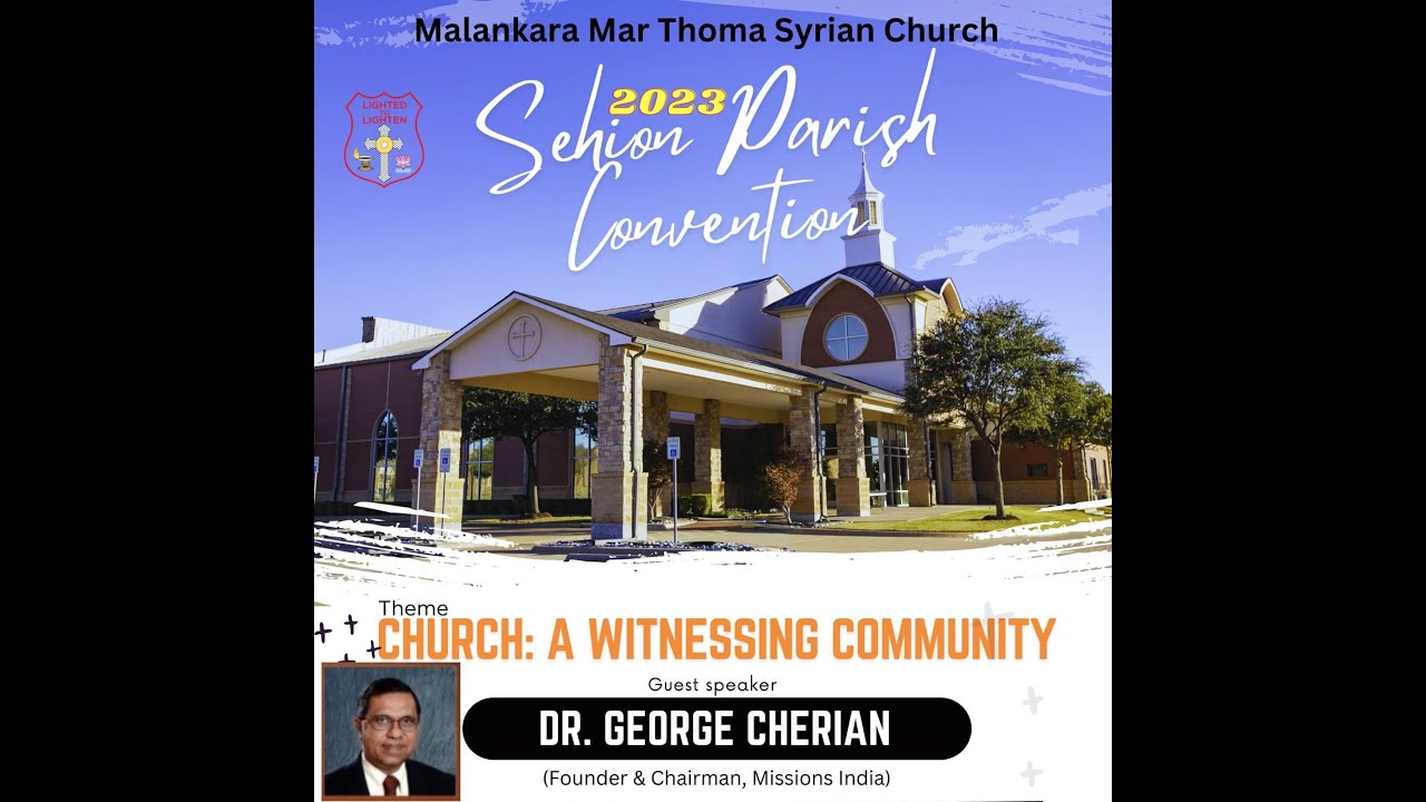 Church Convention Sehion MTC - Day 2. Convention Speaker Dr George ...