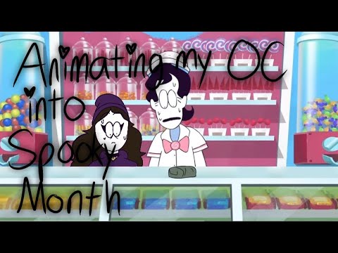 Animating My OC into Spooky Month : Part 1 - YouTube