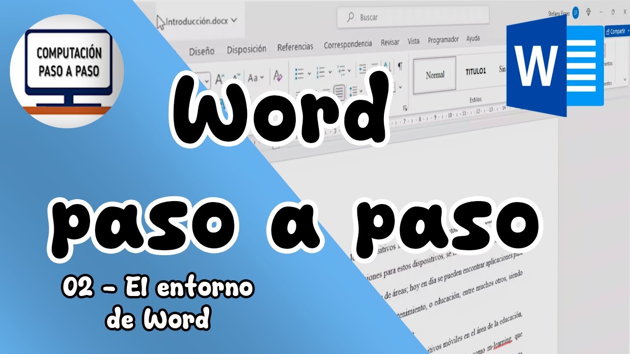 Conociendo el entorno de Word - YouTube
