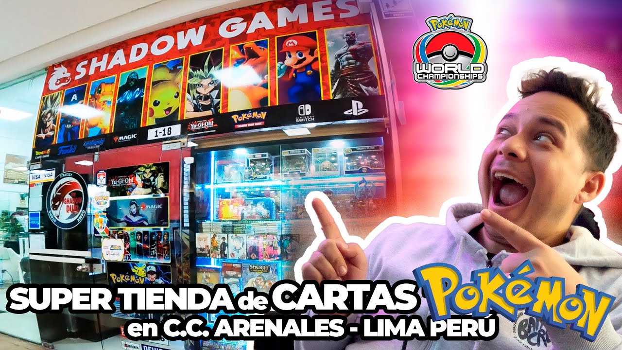 😎😱 SHADOW GAMES PERÚ tienda de cartas POKEMON YUGIOH MAGIC EN cc ...