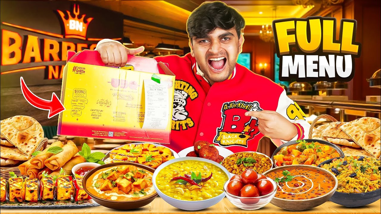 Trying Full Menu of BBQ Nation Buffet - YouTube
