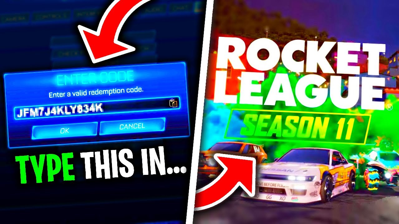 Rocket League New Season 11 Codes! - YouTube