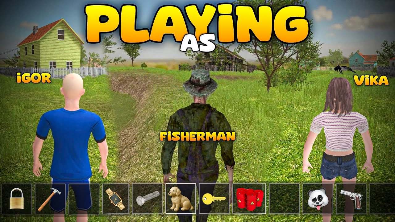 PLAYING AS IGOR, VIKA & FISHERMAN IN SCHOOLBOY RUNAWAY | - YouTube
