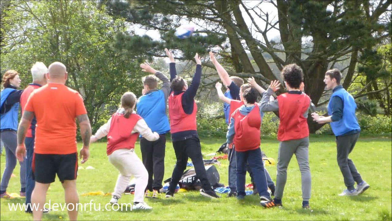 Plymstock Albion Oaks' inclusive rugby day - YouTube