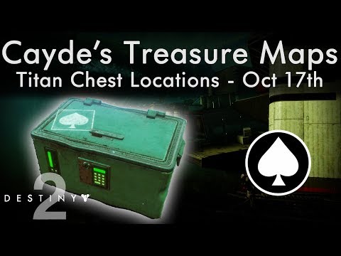 Destiny 2 Caydes Stash Locations - Oct 17th - Titan