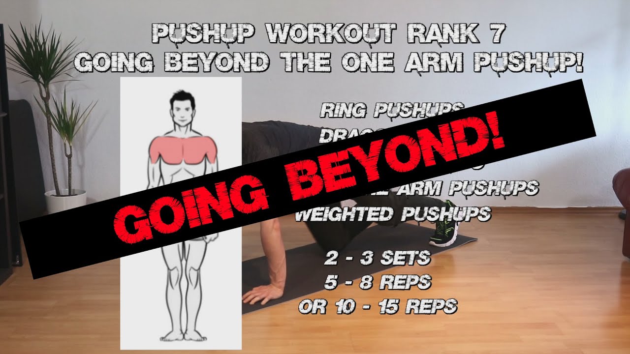 Pushup Week: Tag 7 - Going beyond the One Arm Pushup! - YouTube