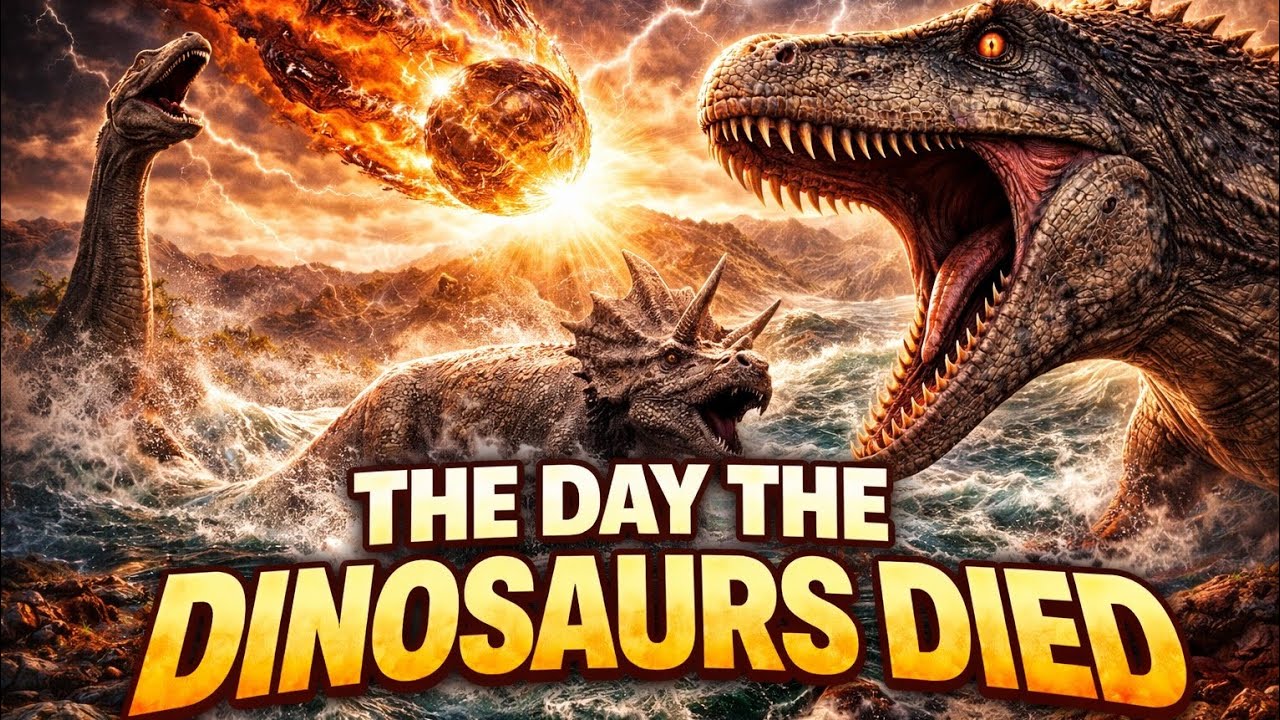 The Day the Dinosaurs Died | Asteroid Impact That Ended T-Rex - YouTube