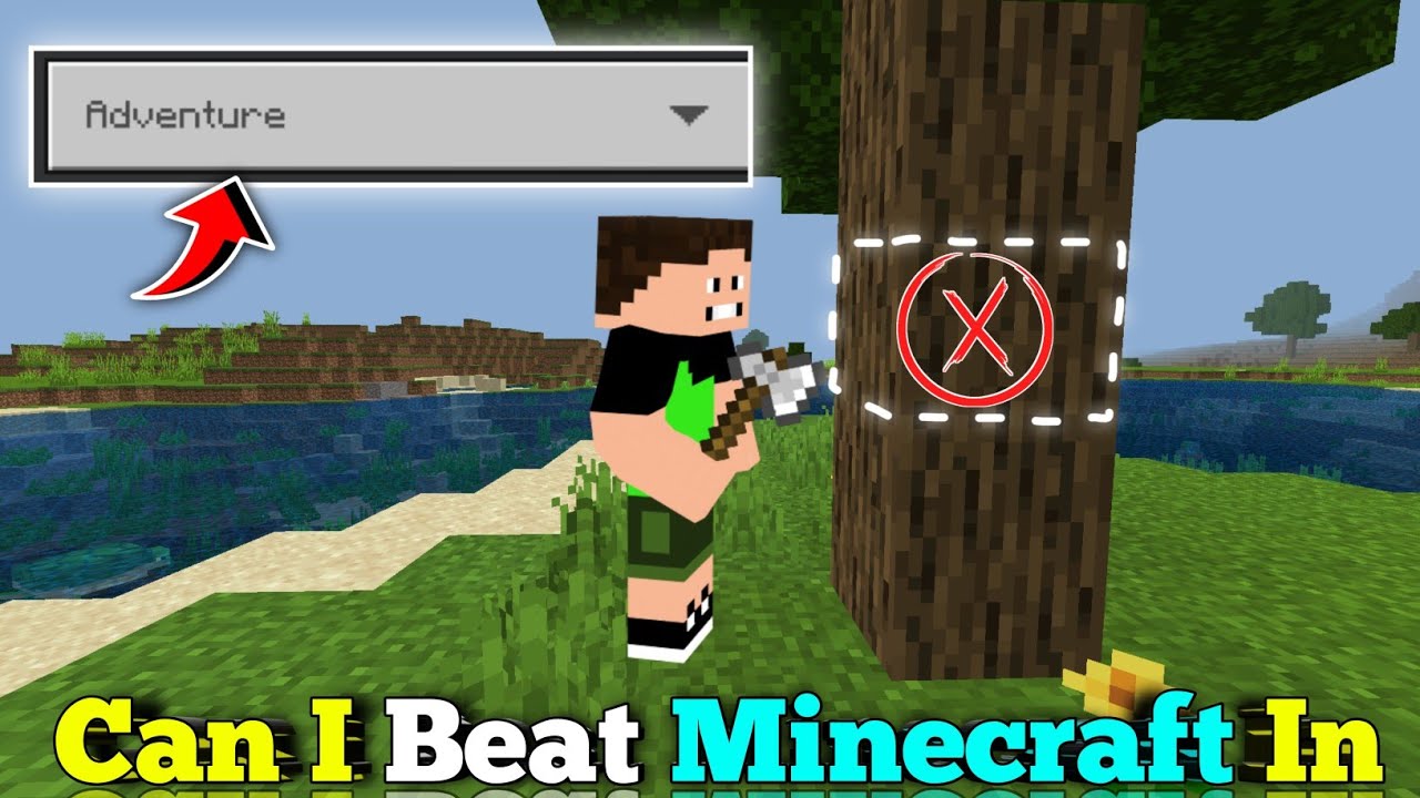 Can I Beat Minecraft In Adventure Mode🥶 | Funnzee - YouTube