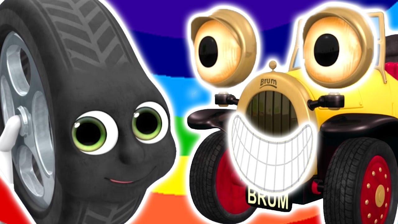 ★NEW Brum and the Runaway Tyre ★ NEW EPISODE - KIDS SHOW FULL EPISODE ...