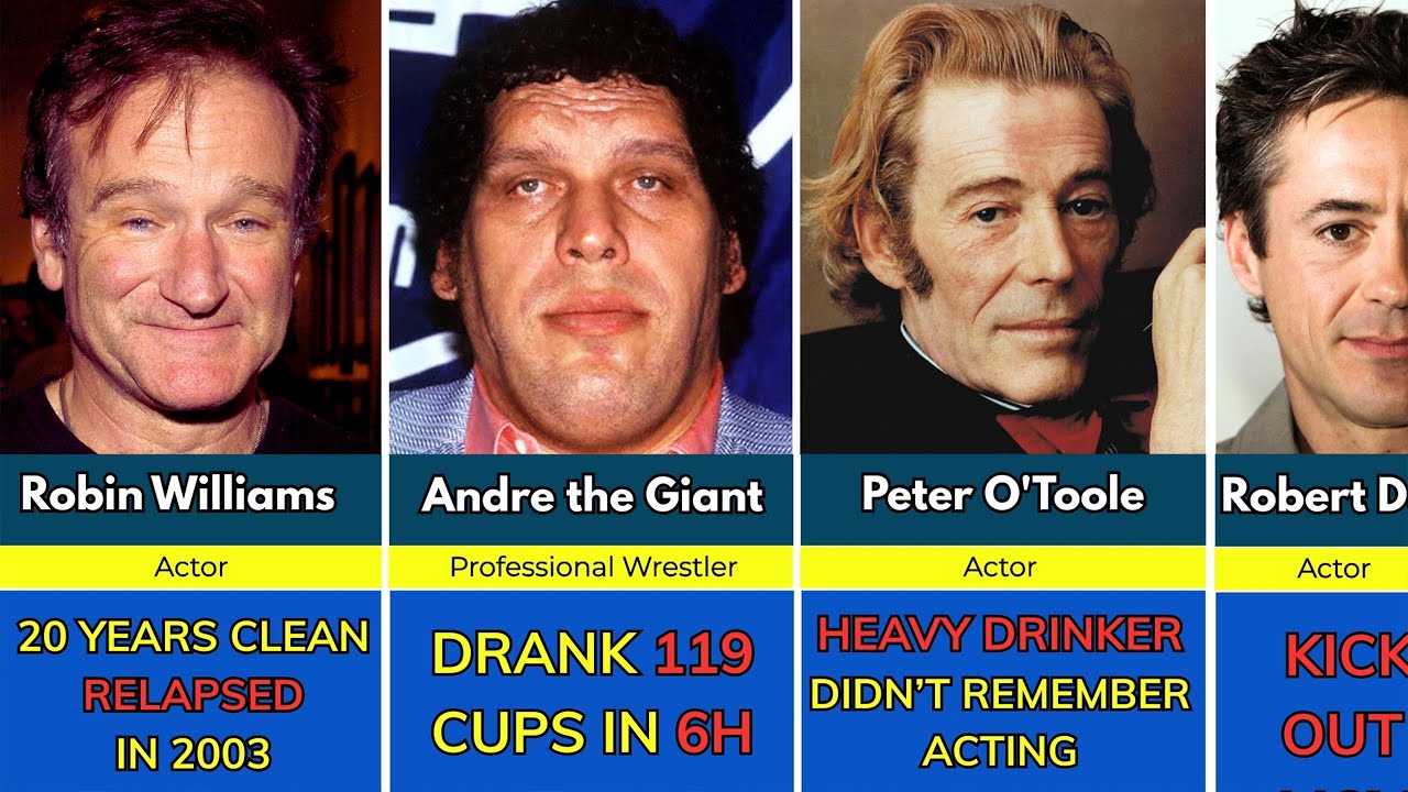 42 Famous Hollywood Alcoholic Stars Who Were Drunk Every Single Day ...