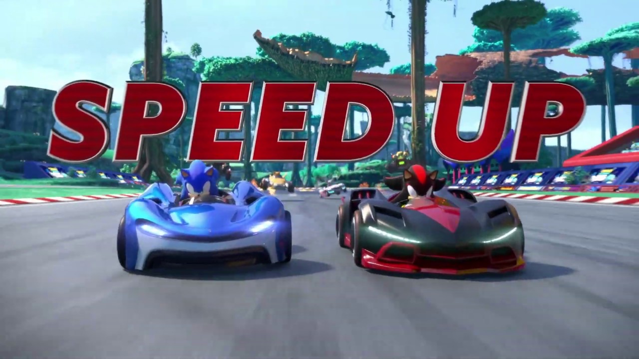 Team Sonic Racing - Speed Up Trailer - YouTube