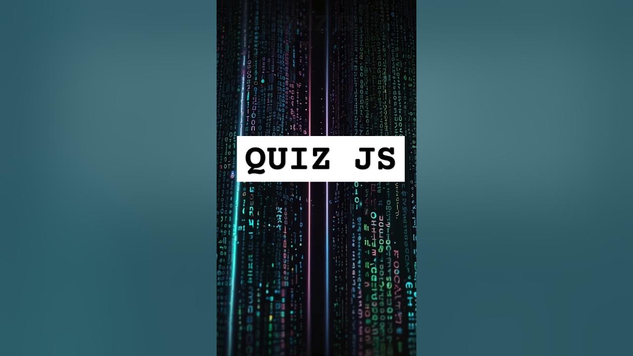 QUIZ JS #quiz #quizjs - YouTube