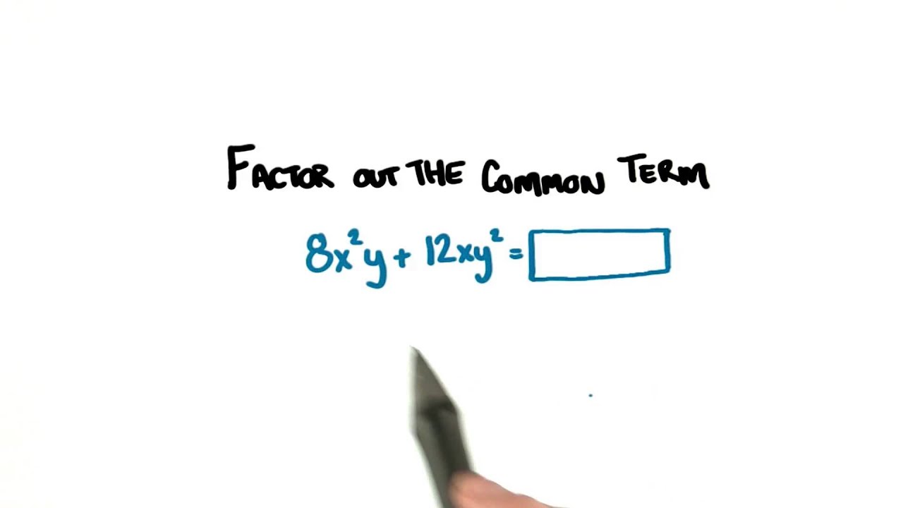 Factoring - College Algebra - YouTube