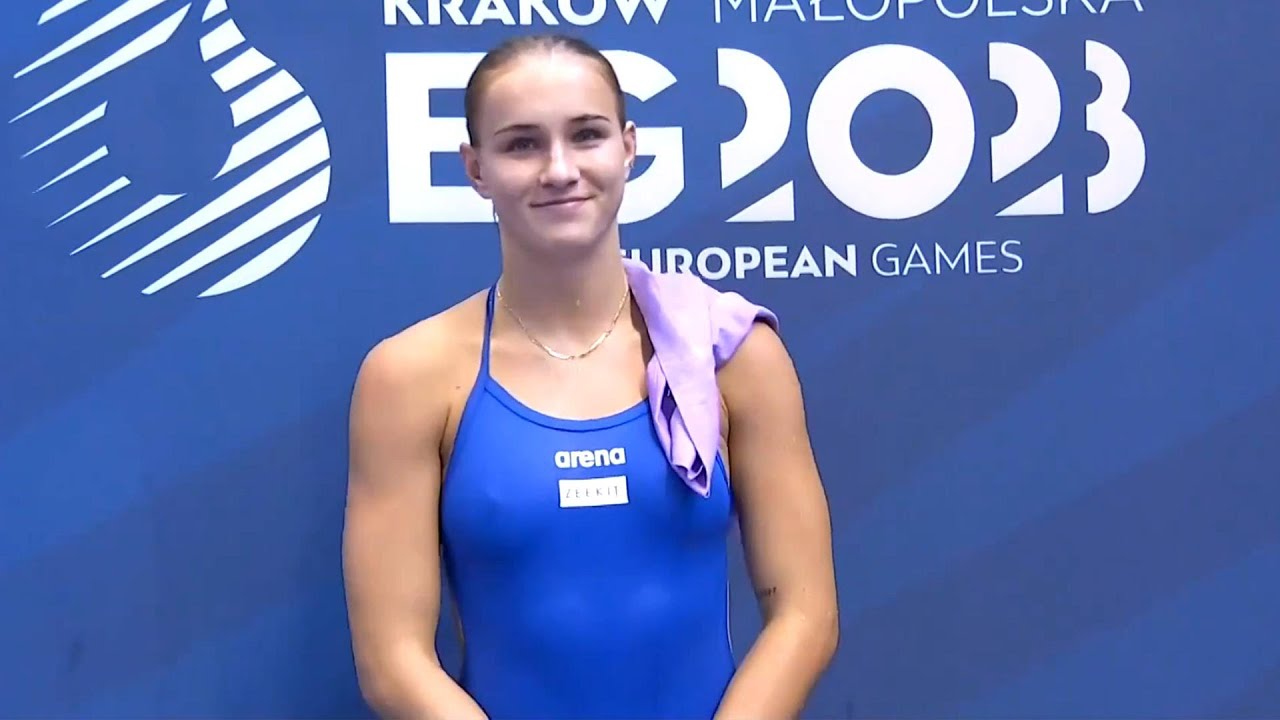 Helle Tuxen (NOR) | 3m Springboard | Women's Diving European Game 2023 ...
