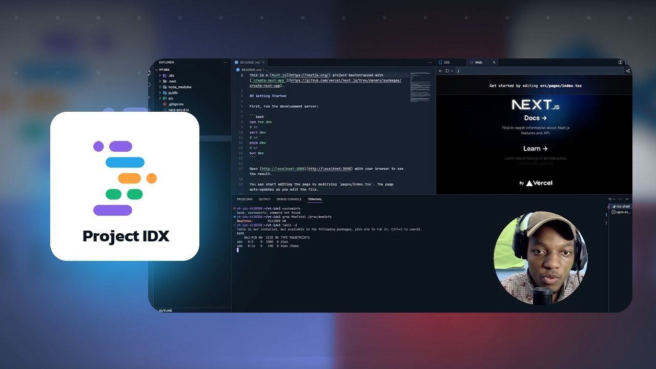 I Just Tried Google's Project IDX | Quick Demo - YouTube